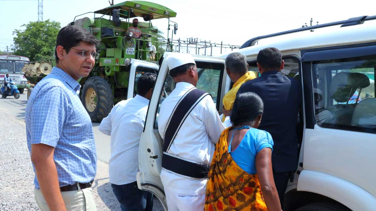 Kamareddy Collector | మానవత్వం చాటుకున్న కలెక్టర్ - aksharatoday.in